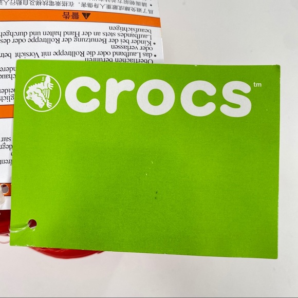 CROCS | Shoes | Crocs Red Elmo Faux Fur Lined Clogs J | Poshmark